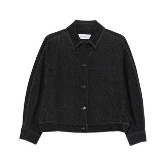 Max Mara Nettare Denim Jacke - - Jackets - Damen - Blau - M