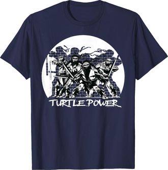 Teenage Mutant Ninja Turtles TMNT Teenage Mutant Ninja Turtles Power-Pose im Retro-Look T-Shirt
