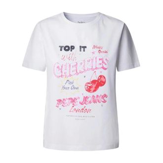 Pepe Jeans London T-Shirt - - Tops - Damen - Wei&szlig; - L