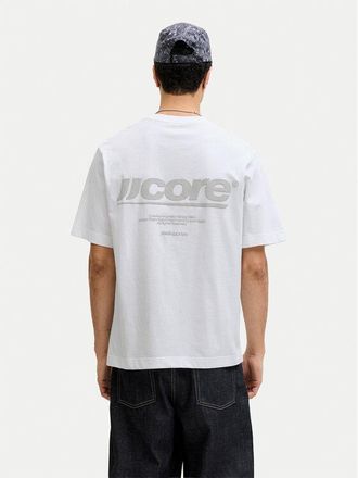 Jack & Jones Jack & Jones T-Shirt Club 12289842 Wei&szlig; Relaxed Fit
