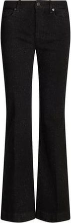 7 For All Mankind Jean bootcut pailleté en coton mélangé