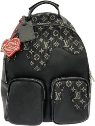 Louis Vuitton unisex, Pre-owned, Noir, Taille: ONE Size Sac &agrave; dos Pre-owned