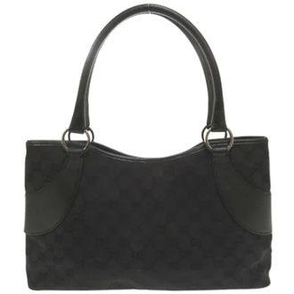 Gucci Pre-owned Toile sacs-gucci - Femme - Pre-owned - Noir - Taille: ONE Size