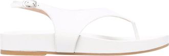 Stuart Weitzman Sandales d&eacute;t&eacute; blanches pour femmes &agrave; bout ouvert - Femme - Chaussures - Blanc - Taille: 41 EU