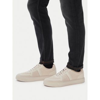 Calvin Klein Sneakers Calvin Klein Classic Cups Laceup Knit HM0HM02130 Beige