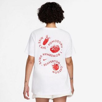 Nike T-Shirt W NSW CLSC BF CAFE TOMATO TEE lockere Passform, f&uuml;r Freizeit und Alltag