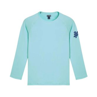 Vilebrequin Homme, Tops, Bleu, Taille: S T-shirt anti-UV &agrave; manches longues Rashguard Turtle Vilebrequin