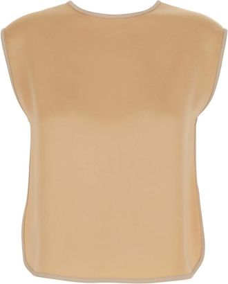 Forte_Forte Femme, Tops, Beige, Taille: 40 FR Top col en V