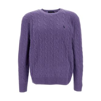 Polo Ralph Lauren Long Sleeve Pullover - - Knitwear - Herren - Lila - S