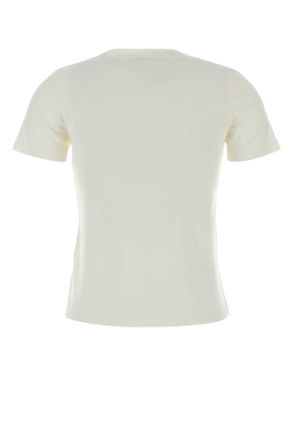 Chlo&eacute; Logo-Embroidered Lemon Print T-Shirt - White