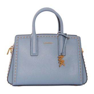 Michael Kors Femme, Sacs, Bleu, Taille: ONE Size Borsa satchel piccola