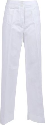 Aspesi Femme, Pantalons, Blanc, Taille: 38 FR Wide Pantalons