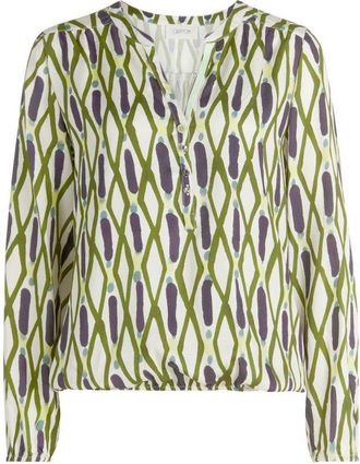 Cartoon Schlupfbluse Damen mit Muster