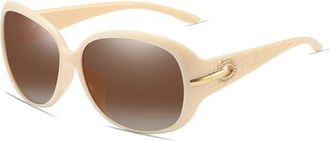 Generic Lunettes de soleil polarisées surdimensionnées UV400 tendance pour femmes 2026 2024, A4, Taille unique