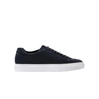 Scarosso Ugo Suede Sneakers - - Shoes - Herren - Blau - 43 1/2 EU