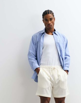 Polo Ralph Lauren Oversize-Shorts in Wei&szlig;