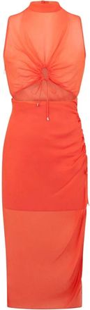 Patrizia Pepe Femme, Robes, Orange, Taille: 38 FR Robes