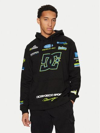 DC Sweatshirt Racing ADYSF03130 Schwarz Standard Fit