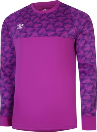 Umbro Flux Torwarttrikot f&uuml;r Herren Lang&auml;rmlig (Purpur Kaktus/Elektrisches Lila/Wei&szlig;)