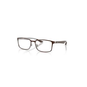 Ray-Ban Rb8424 Optics Gunmetal Fassung Klar Glas Polarisiert 55-18