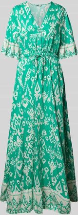 b.young Maxikleid mit V-Ausschnitt Modell JASMINA