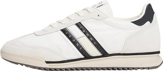 Tommy Jeans Herren TJM Retro Runner Cleated Em0Em01527 Niedriges Oberteil, Black (Black), 42 EU