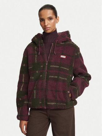 Hunter &Uuml;bergangsjacke HARW0009262 Dunkelrot Regular Fit