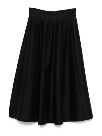Alberta Ferretti Jupe Midi - Noir