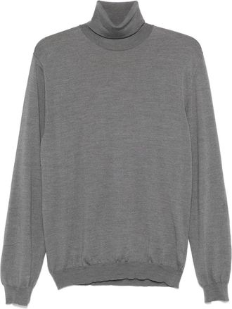 Zanone Pullover mit Rollkragen - Grau