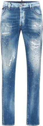 Philipp Plein Homme, Jeans, Bleu, Taille: W32 Jeans slim