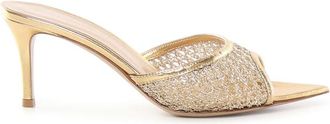 Gianvito Rossi Femme, Chaussures, Jaune, Taille: 40 EU 70mm Heeled Mule
