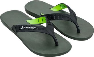 Rider Herren Street Duo Thong Ad Flip-Flops, Schwarz, 43/44 EU