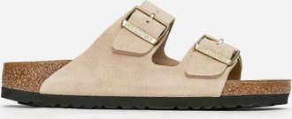 Arket Veloursledersandale Arizona Von Birkenstock -Beige