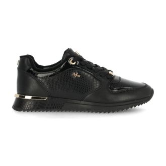 Mexx Schwarze Damensneaker - - Shoes - Damen - Schwarzk - 37 EU