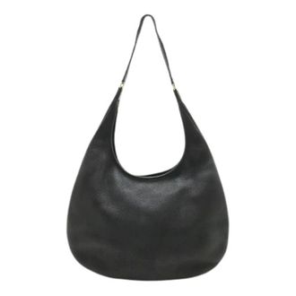 Herm&egrave;s Pre-owned Gao Leder Schultertasche Schwarz - - Pre-owned - Damen - Schwarzk - ONE SIZE