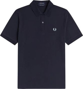 Fred Perry Homme, Tops, Bleu, Taille: 4XS Polo Chemises