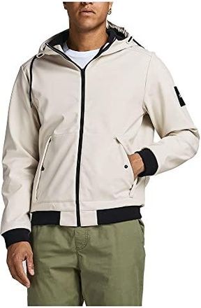 Jack & Jones Jcoclassic Jacket Hood Noos, Beige Clair, M Hommes
