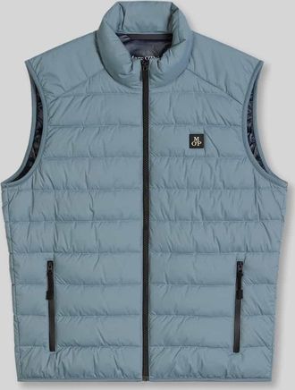 Marc O'Polo Regular Fit Weste mit Logo-Patch