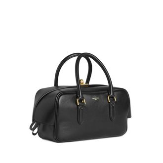 Balenciaga Lambskin Leather Tote Bag - Black