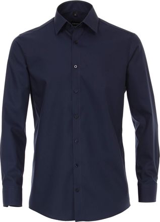 Venti Herren Business-Hemd uninah 001480 Modern Fit, Blau (Marine 116), 40