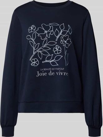 Soyaconcept Sweatshirt mit Label-Print Modell BANU
