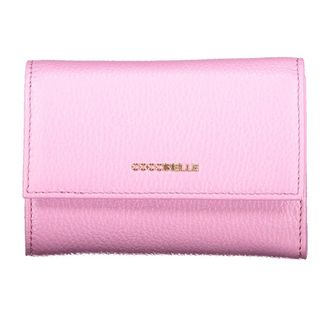 Coccinelle Femme, Accessoires, Violet, Taille: ONE Size Portefeuille Souple M&eacute;tallis&eacute;