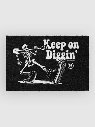 Loose Riders Global Alliance Keep On Diggin Doormat black
