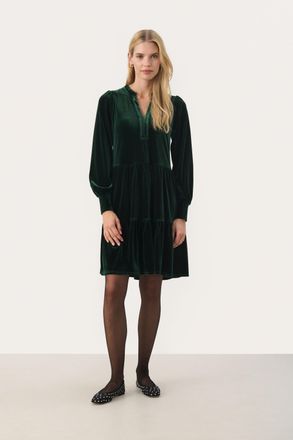 Part Two Kleid Relaxed fit dark green