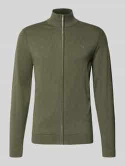 Tom Tailor Regular Fit Strickjacke aus reiner Baumwolle