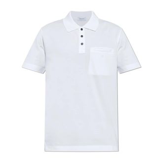 Ferragamo Pocket Polo Shirt - - Tops - Herren - Wei&szlig; - M