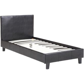 Habitat et Jardin Habitat Et Jardin - Lit Lina - 90 x 190 cm - Noir