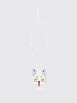 Loewe Porte-cl&eacute;s Futurist Cat en cuir de veau avec logo grav&eacute; et anneau en m&eacute;tal