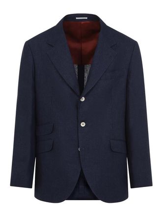 Brunello Cucinelli Veste Casual - Bleu Fonc&eacute;
