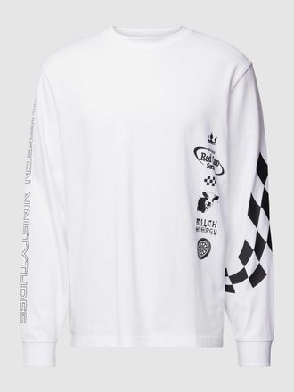 HUGO BOSS Sweatshirt mit Motiv-Print Modell Dasino